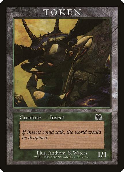 Insect Token (ONS) - Magic Player Rewards - Magic: The Gathering ...