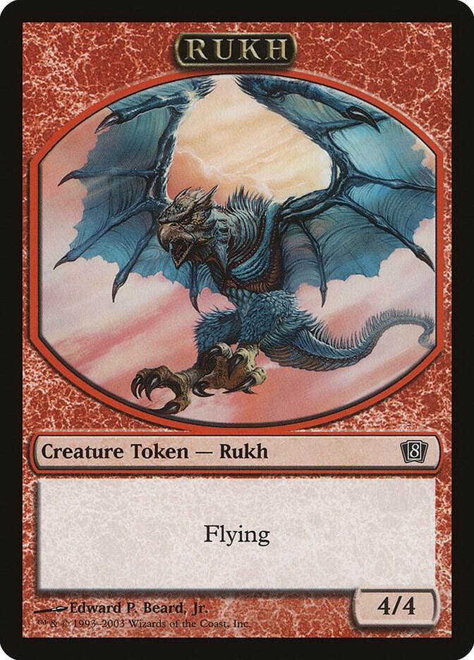 Rukh Token (8ED) - Magic Player Rewards - Magic: The Gathering ...