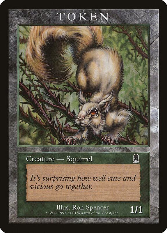 Squirrel Token - Unglued - Magic: The Gathering