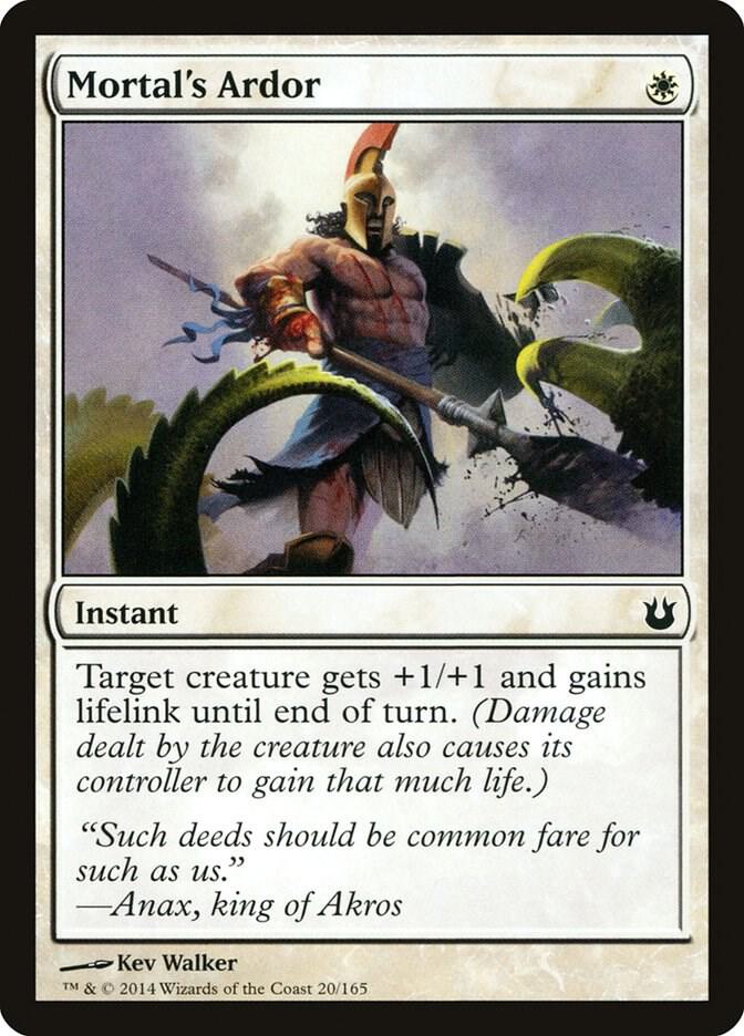 Mortal's Ardor - Born of the Gods - Magic: The Gathering - TCGplayer.com