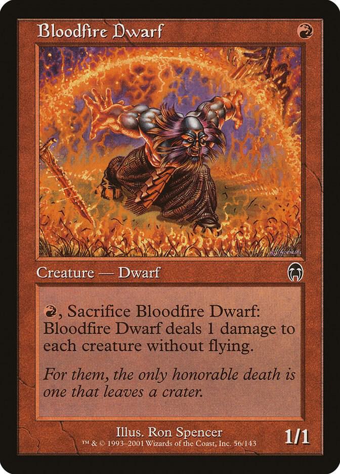 Bloodfire Dwarf - Apocalypse - Magic: The Gathering - TCGplayer.com