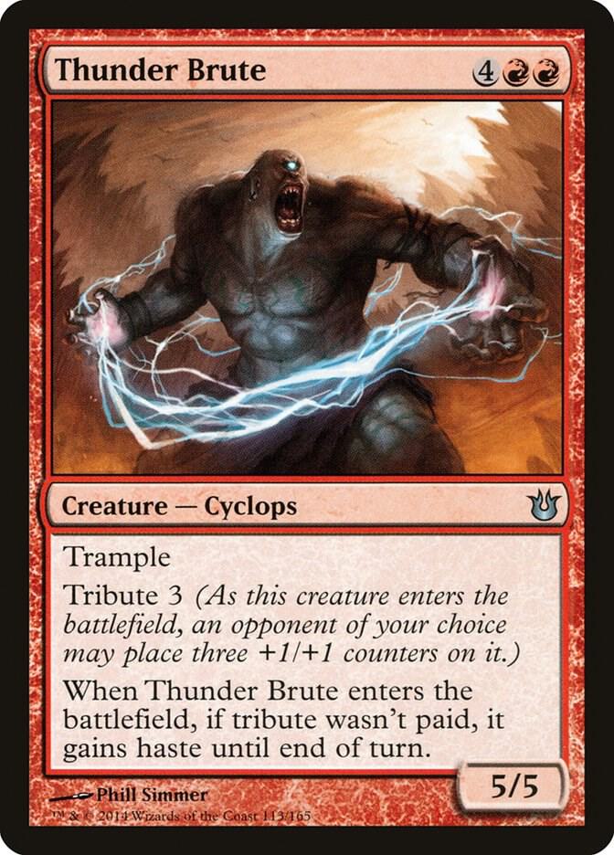 Thunder Brute - Born of the Gods - Magic: The Gathering - TCGplayer.com