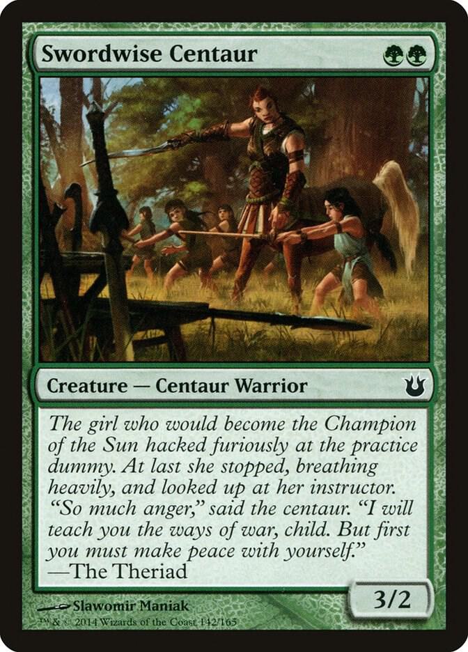 Swordwise Centaur - Born of the Gods - Magic: The Gathering - TCGplayer.com