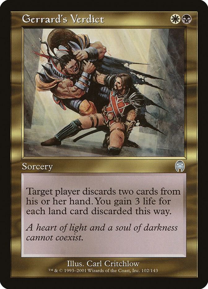 Gerrard's Verdict - Apocalypse - Magic: The Gathering - TCGplayer.com