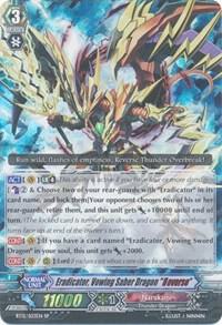 Eradicator, Vowing Saber Dragon "Reverse" (SP) - BT12: Binding Force of the Black Rings ...