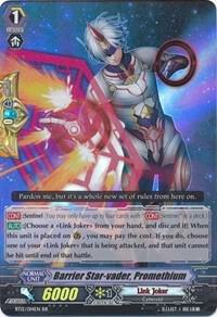 Barrier Star-vader, Promethium - BT12: Binding Force of the Black Rings - Cardfight Vanguard