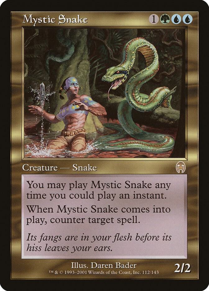 Mystic Snake - Apocalypse - Magic: The Gathering - TCGplayer.com