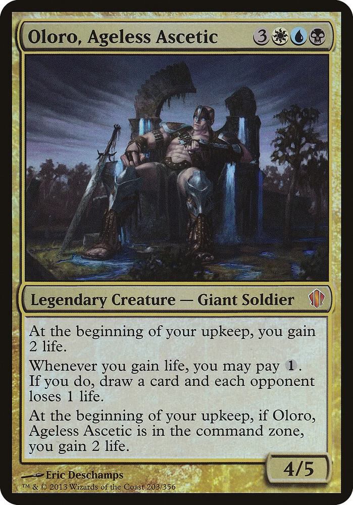 Oloro, Ageless Ascetic (Commander 2013) - Oversize Cards - Magic: The ...