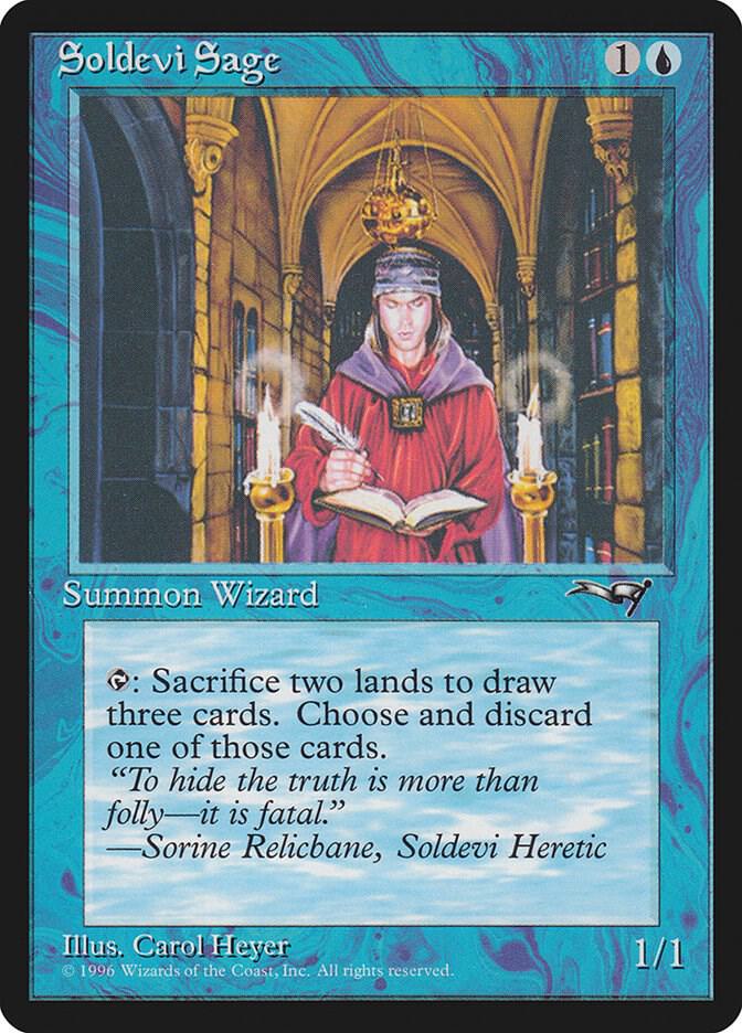 Soldevi Sage (2 Candles) - Alliances - Magic: The Gathering - TCGplayer.com
