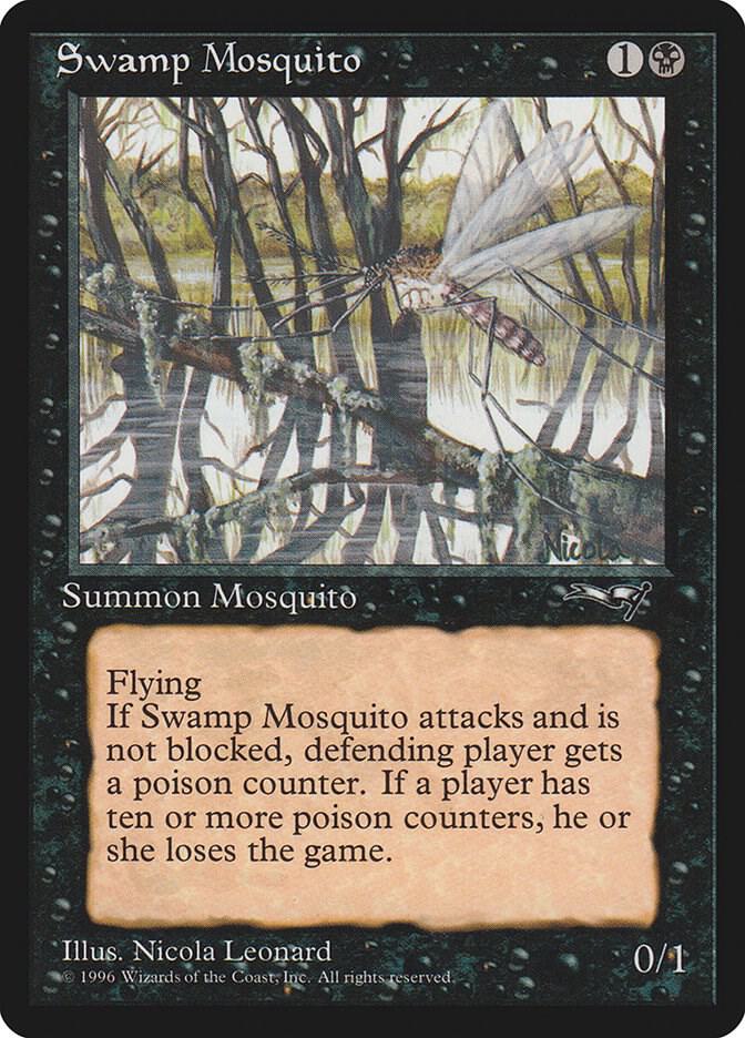 Swamp Mosquito (Fallen Tree) - Alliances - Magic: The Gathering ...