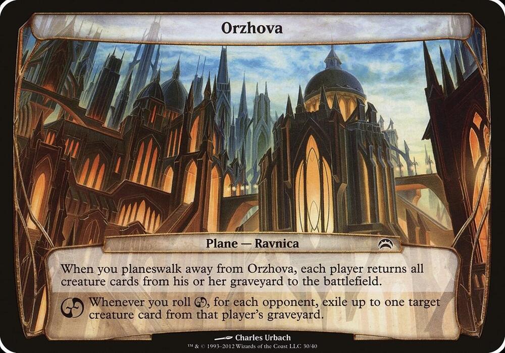 Orzhova (Planechase 2012) - Oversize Cards - Magic: The Gathering