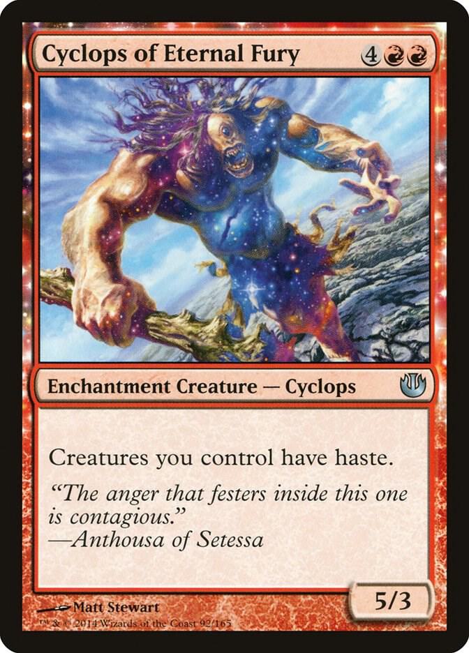 Cyclops of Eternal Fury - Journey Into Nyx - Magic: The Gathering ...