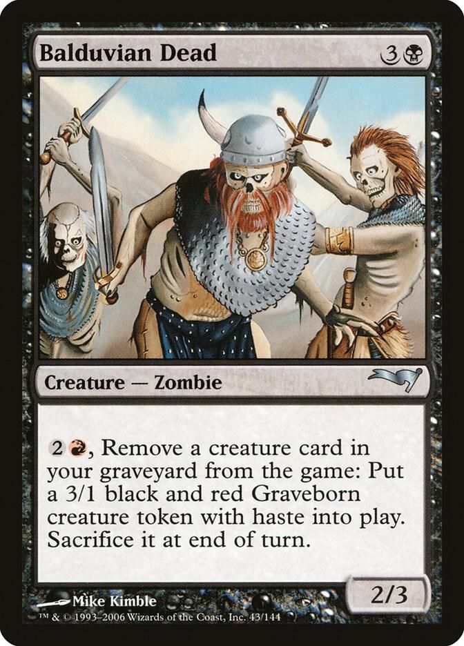 Balduvian Dead - Coldsnap Theme Deck Reprints - Magic: The Gathering ...