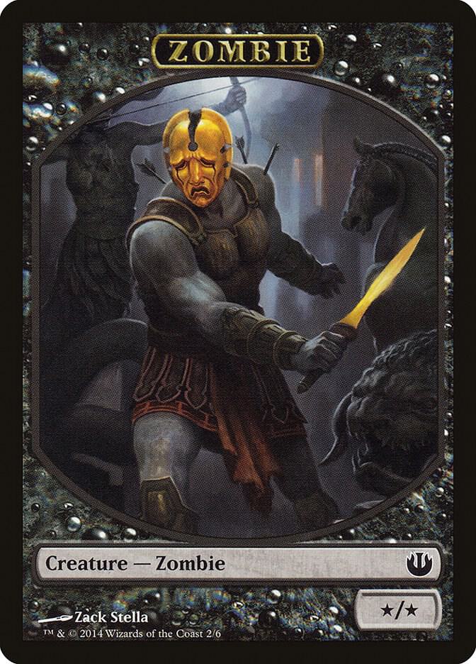 Zombie Token - Journey Into Nyx - Magic: The Gathering - TCGplayer.com