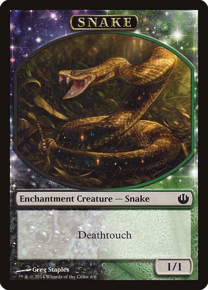 Snake Token - Journey Into Nyx - Magic: The Gathering - TCGplayer.com