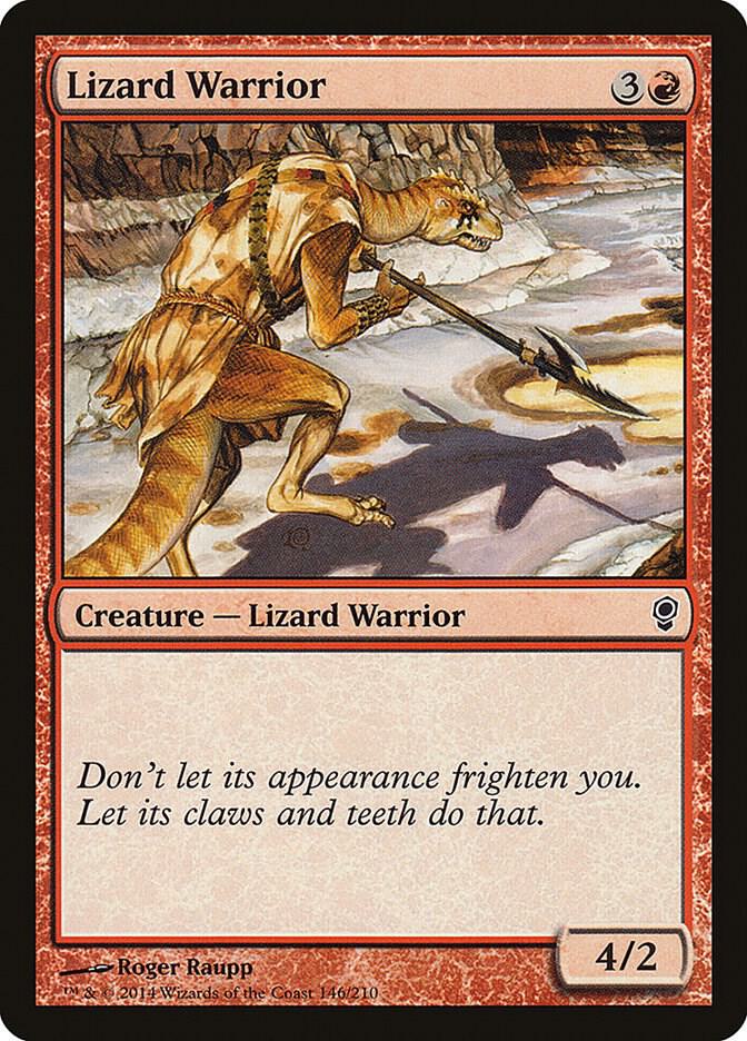 Lizard Warrior - Conspiracy - Magic: The Gathering - TCGplayer.com