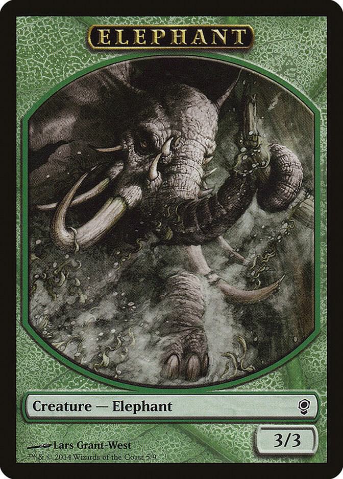 Elephant Token - Conspiracy - Magic: The Gathering - TCGplayer.com