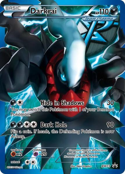 Darkrai (Team Plasma) - BW73 - Black and White Promos - Pokemon ...
