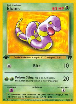 Ekans - Team Rocket - Pokemon - TCGplayer.com