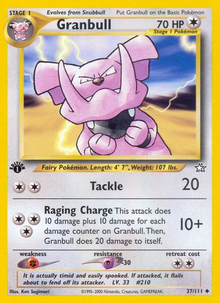Granbull - Neo Genesis - Pokemon - TCGplayer.com