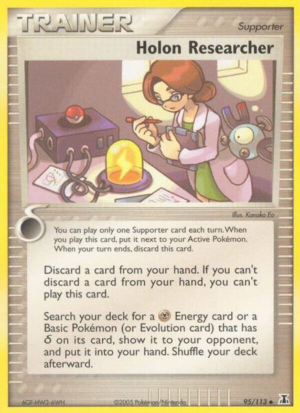 Holon Researcher - Delta Species - Pokemon - TCGplayer.com