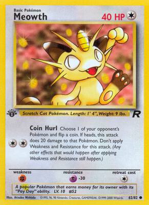 Meowth - Team Rocket - Pokemon - TCGplayer.com