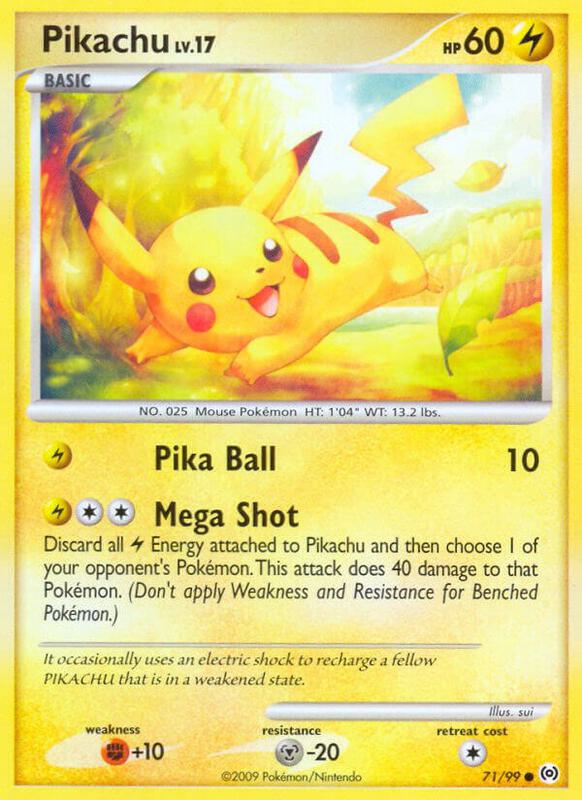 Pikachu - Legendary Collection - Pokemon