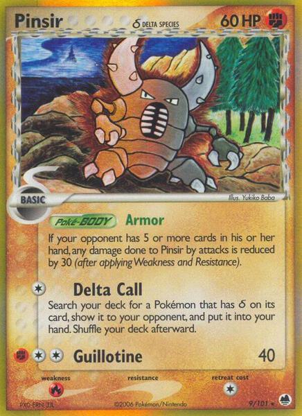 Pinsir (Delta Species) - Dragon Frontiers - Pokemon - TCGplayer.com