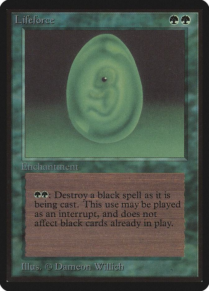 Lifeforce - Beta Edition - Magic: The Gathering - TCGplayer.com