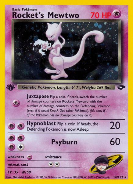 Rocket's Mewtwo - Gym Challenge - Pokemon - TCGplayer.com