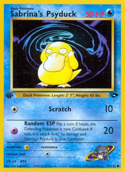 Sabrina's Psyduck - Gym Challenge - Pokemon - TCGplayer.com