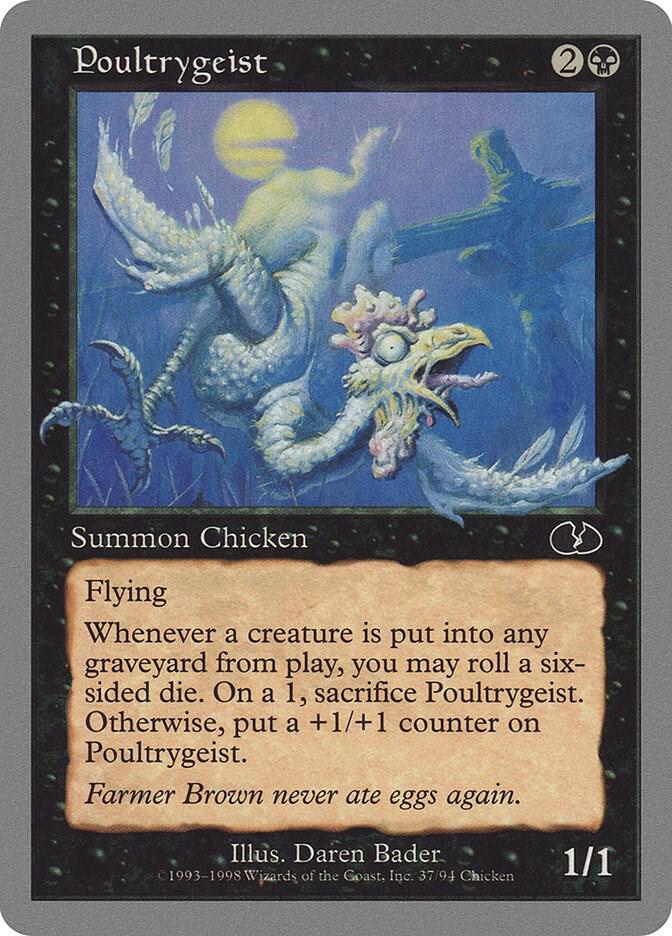 Poultrygeist - Unglued - Magic: The Gathering - TCGplayer.com