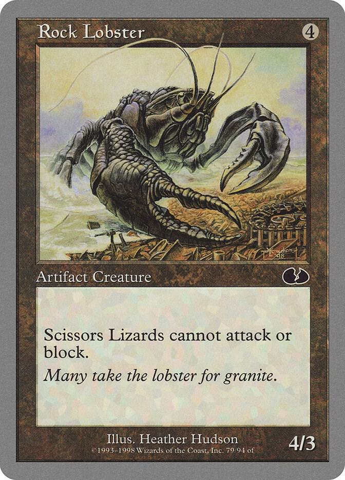 Rock Lobster - Unglued - Magic: The Gathering - TCGplayer.com