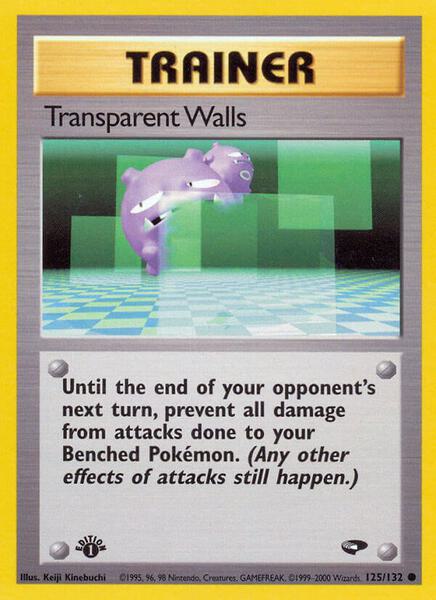 Transparent Walls - Gym Challenge - Pokemon - TCGplayer.com