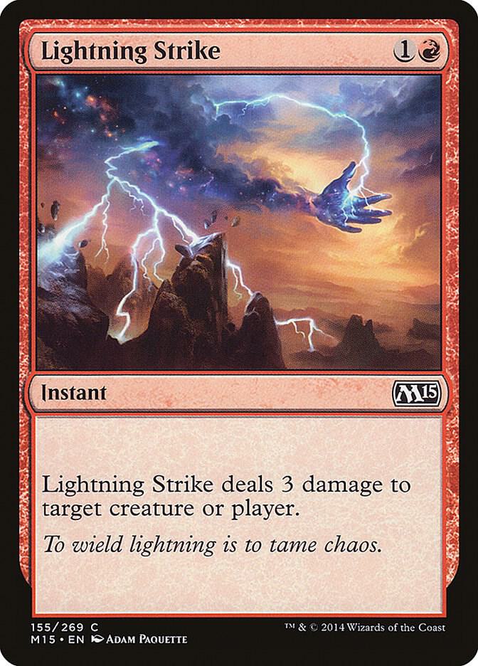 Lightning Strike - Magic 2015 (M15) - Magic: The Gathering - TCGplayer.com