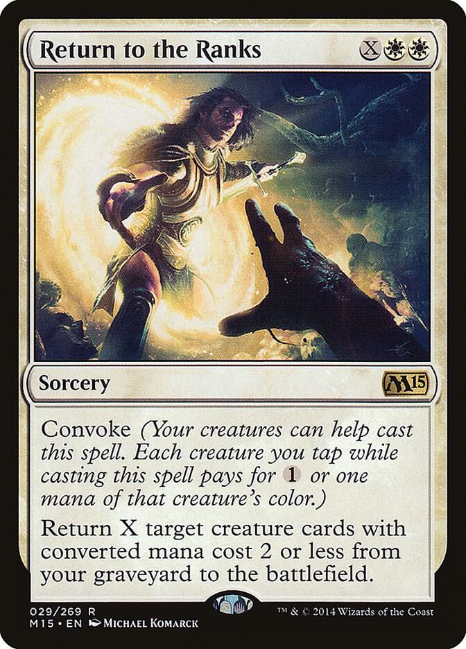 Return to the Ranks - Magic 2015 (M15) - Magic: The Gathering ...