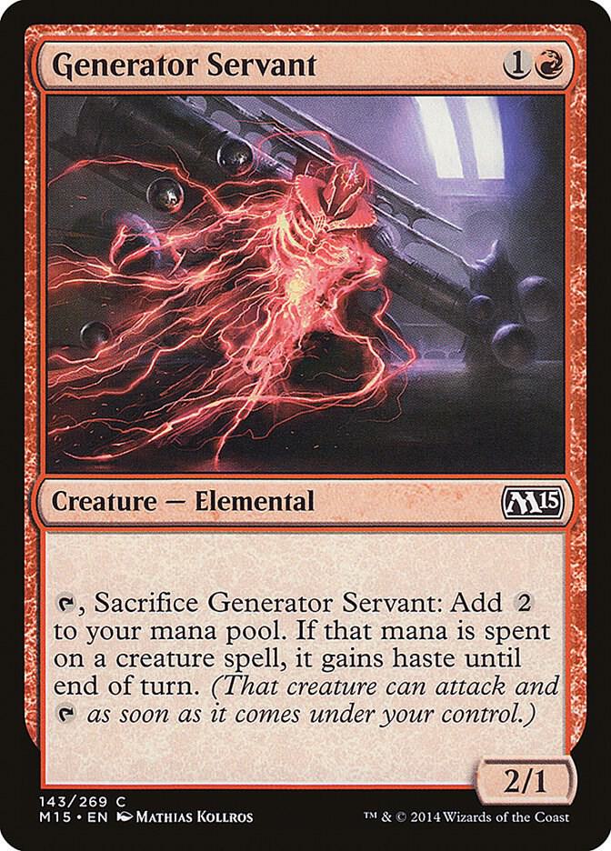 Generator Servant - Magic 2015 (M15) - Magic: The Gathering - TCGplayer.com