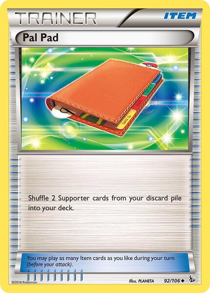 Pal Pad - XY - Flashfire - Pokemon - TCGplayer.com