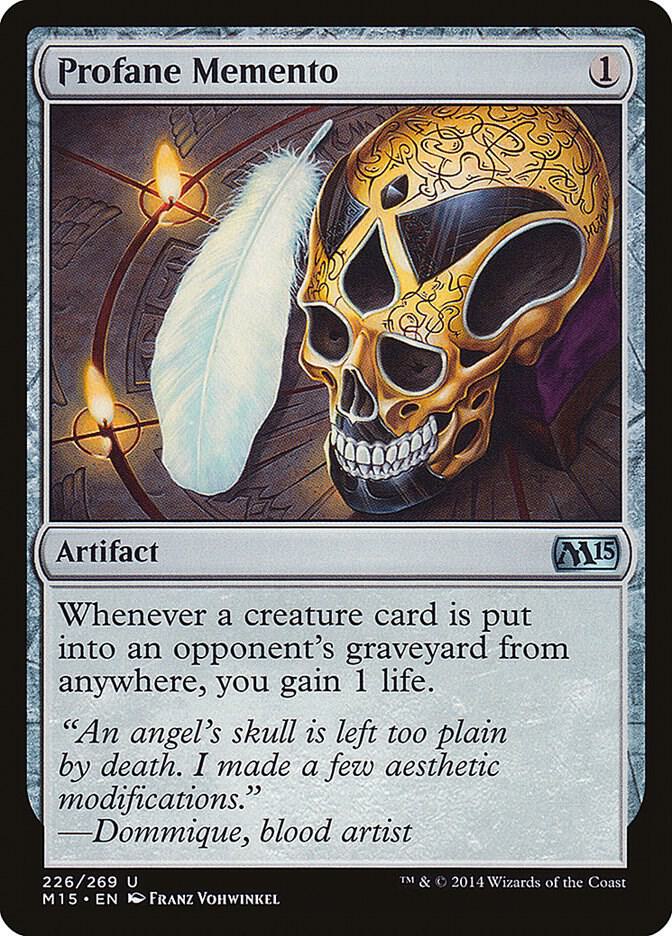 Profane Memento - Magic 2015 (M15) - Magic: The Gathering - TCGplayer.com