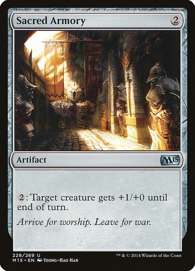 Sacred Armory - Magic 2015 (M15) - Magic: The Gathering - TCGplayer.com