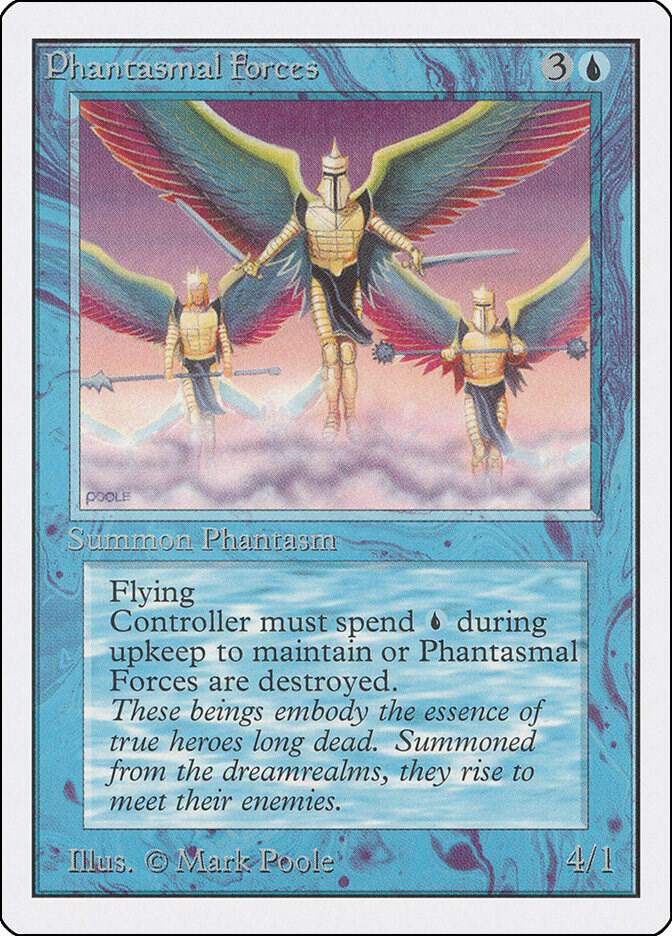 Phantasmal Forces - Unlimited Edition - Magic: The Gathering ...