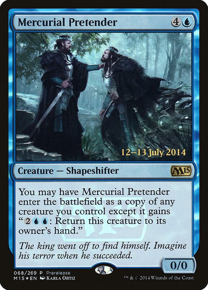 Mercurial Pretender - Prerelease Cards - Magic: The Gathering ...