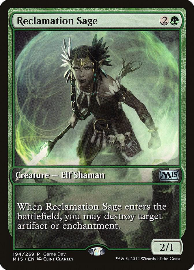 Reclamation Sage - Game Day & Store Championship Promos - Magic: The ...