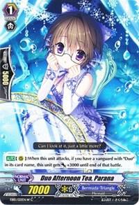 Duo Afternoon Tea, Parana (White) - EB10 - Divas Duet - Cardfight Vanguard