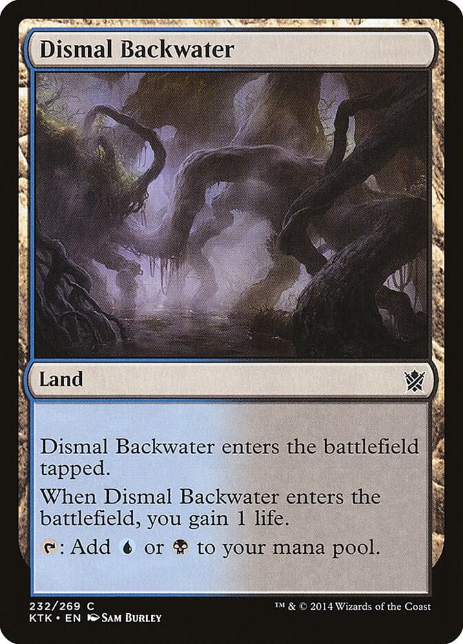 Dismal Backwater - Khans of Tarkir - Magic: The Gathering - TCGplayer.com