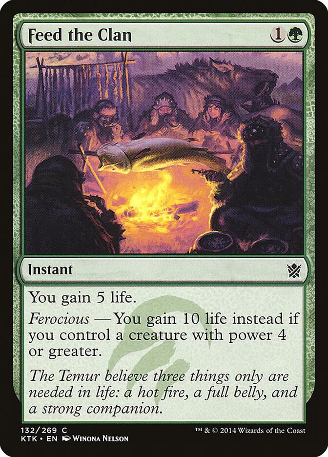 Feed the Clan - Khans of Tarkir - Magic: The Gathering - TCGplayer.com