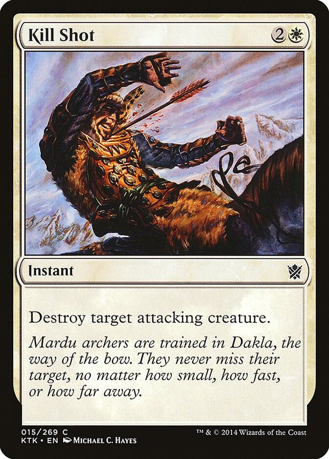 Kill Shot - Khans of Tarkir - Magic: The Gathering - TCGplayer.com