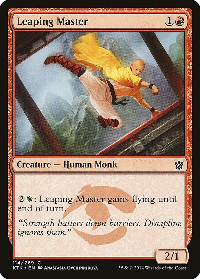 Leaping Master - Khans of Tarkir - Magic: The Gathering - TCGplayer.com