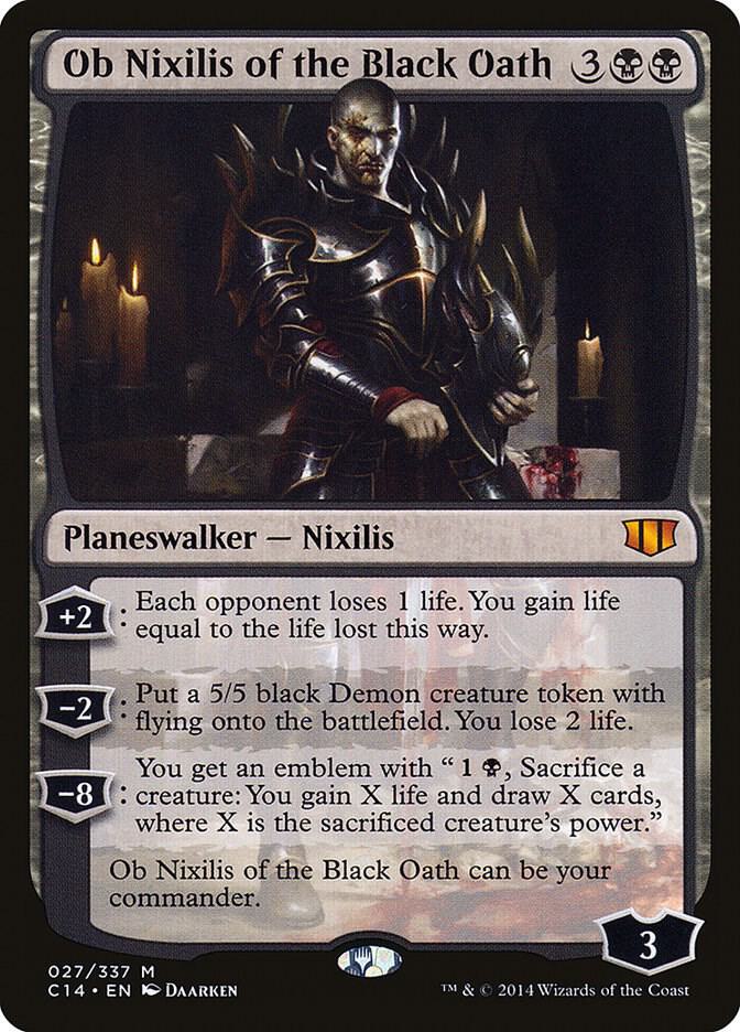 Ob Nixilis of the Black Oath - Commander 2014 - Magic: The Gathering ...