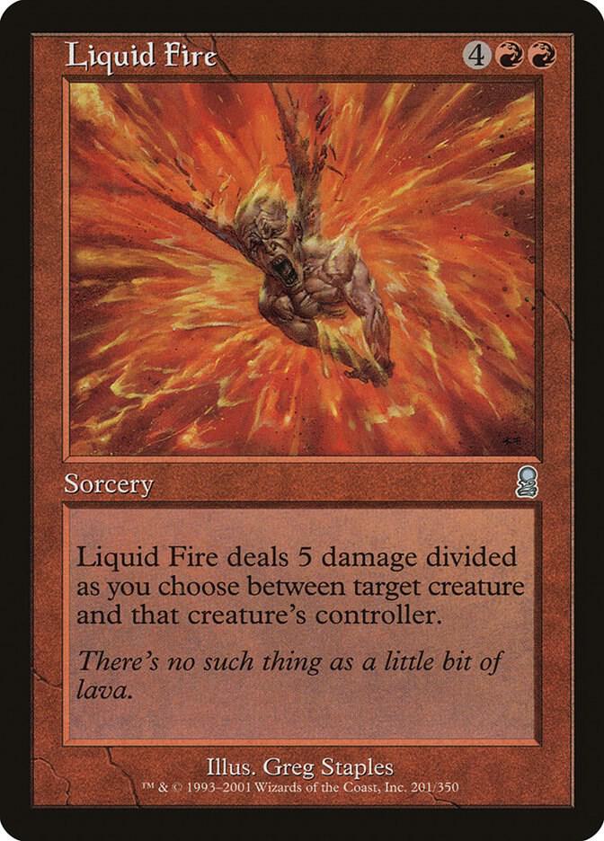 Liquid Fire - Odyssey - Magic: The Gathering - TCGplayer.com